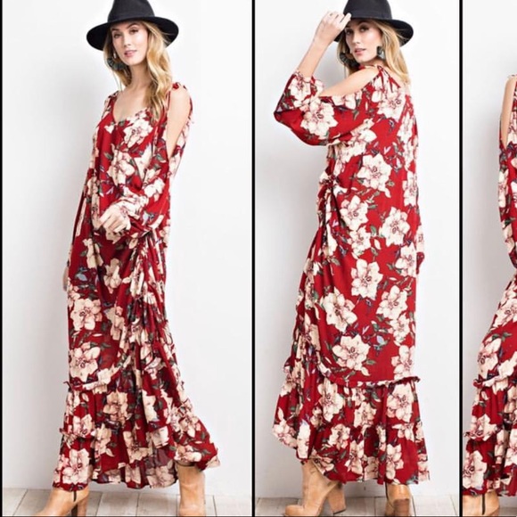 Dresses | Summer Boho Maxi Summer Dress | Poshmark